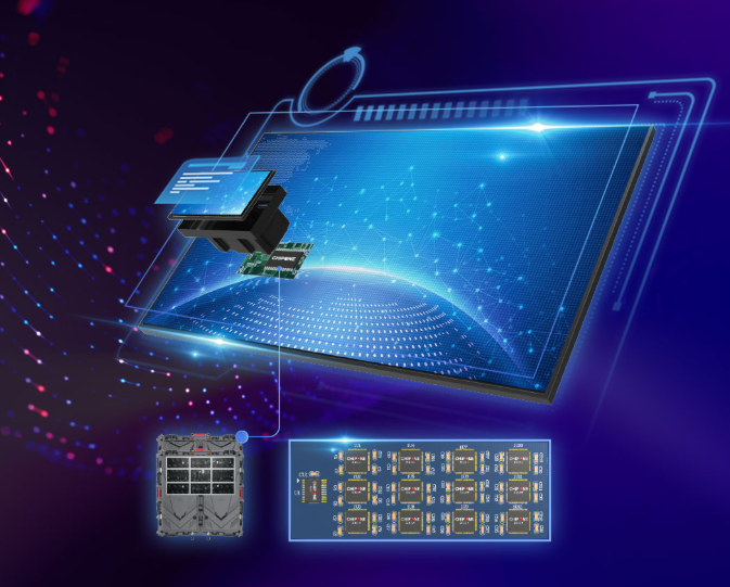 ICND1069 LED display PWM driver chip - Hucheco